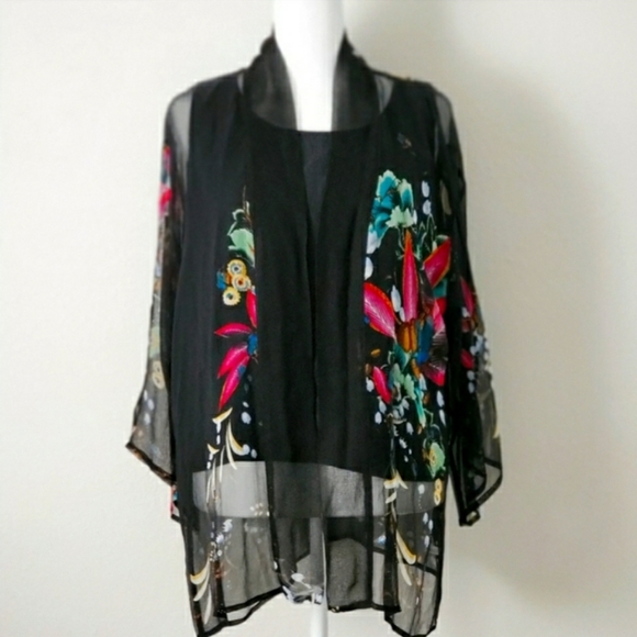 Citron | Tops | Citron Santa Monica Silk Blouse Cami Set Sz Sp | Poshmark